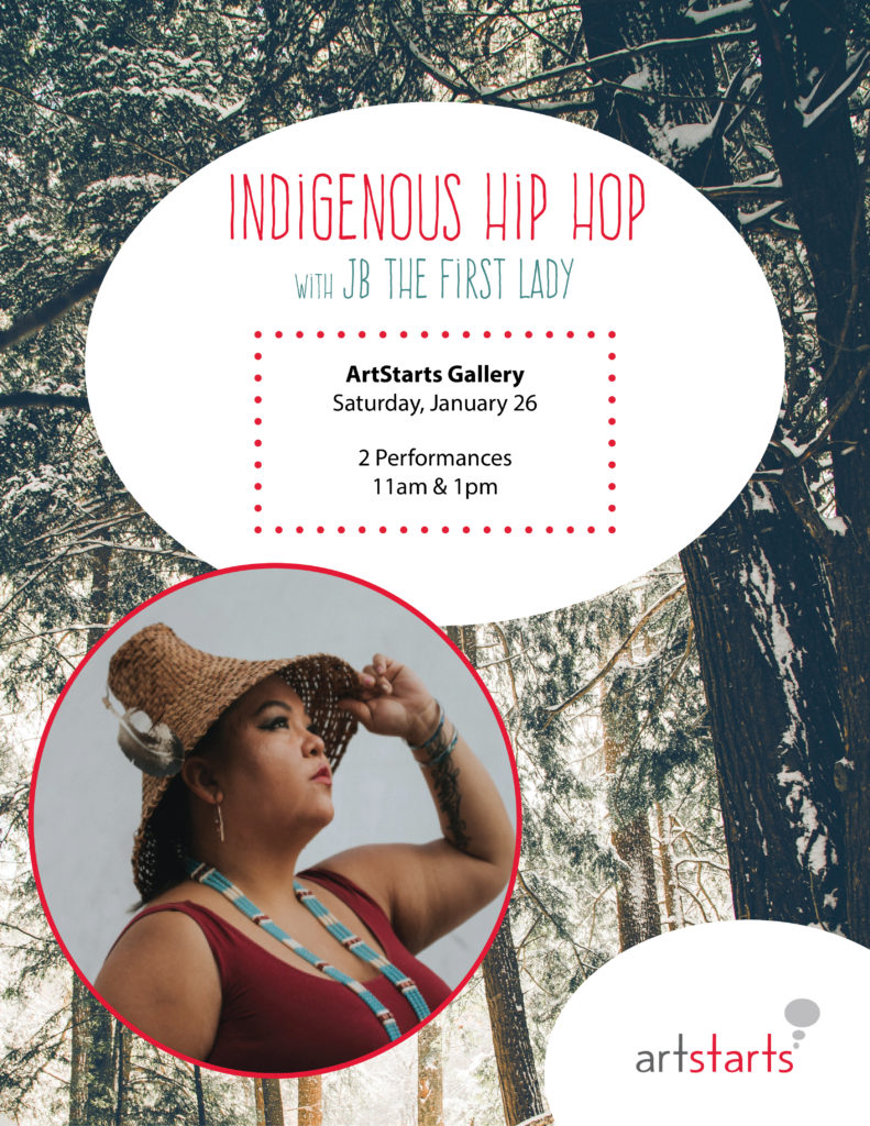 Indigenous Hip Hop with JB the First Lady - New West - Vancouver Mom